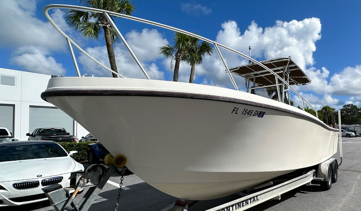 Before & After Pictures - 26' Mako Center Console EXTREME Boat ...